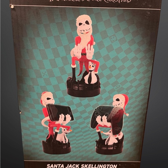 Disney | Holiday | Santa Jack Skellington Phone Holder This Iconic ...